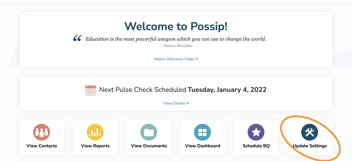 Possip Pulse Check Flyer and How to Generate and Add Your Own QR Code - For Families
